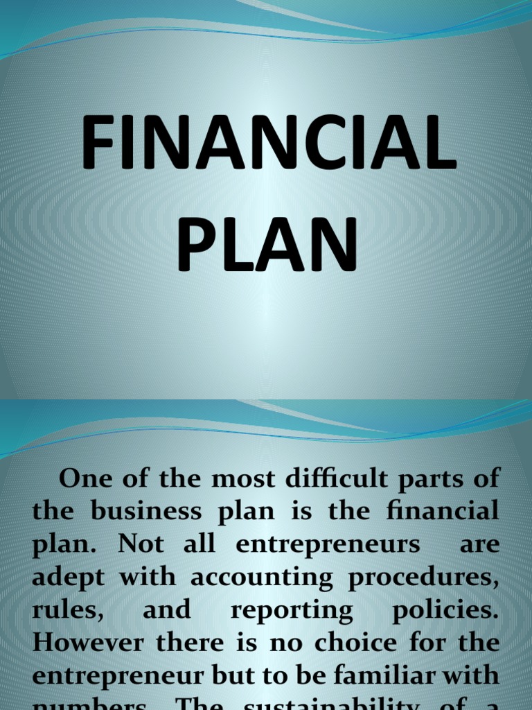 Entrep Week 12 Financial Plan | PDF | Financial Capital | Entrepreneurship