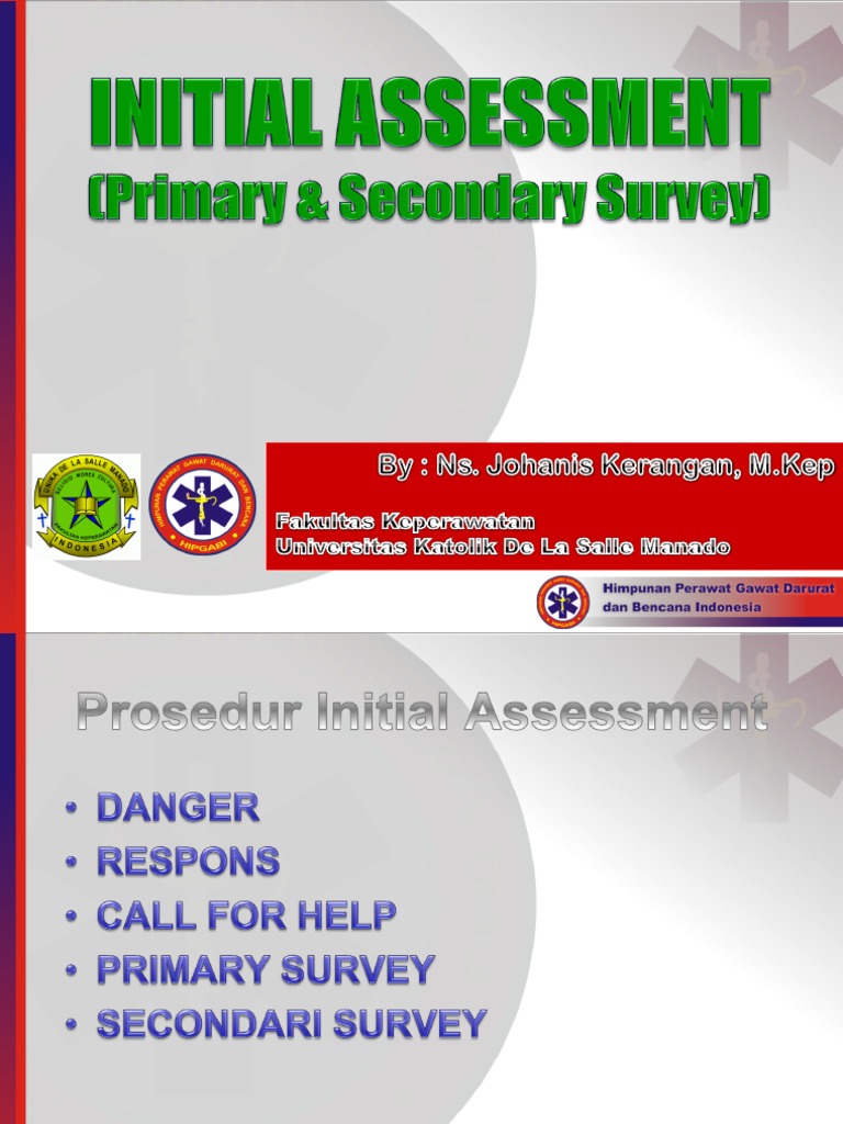 Initial Assessment PDF | PDF