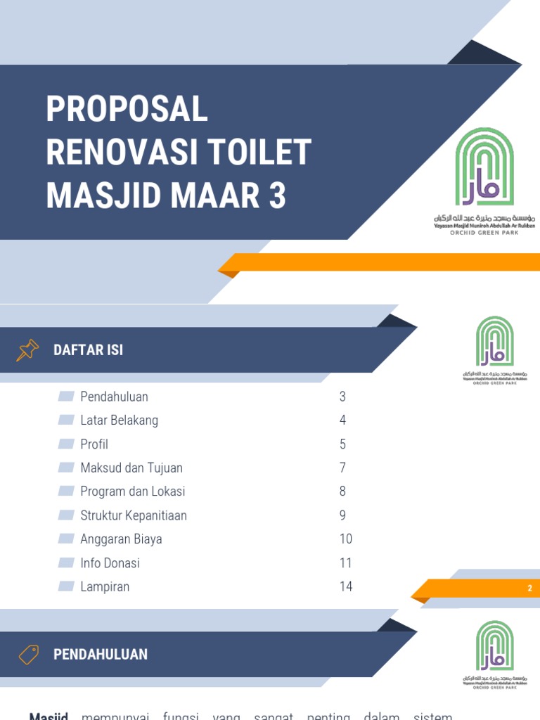 Proposal Renovasi Toilet - V1 PDF | PDF