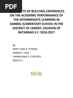 Review of Bullying Literature in the Philippines | PDF | Bullying ...