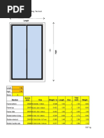 Aluminium Section | PDF | Window | Glass Engineering And Science