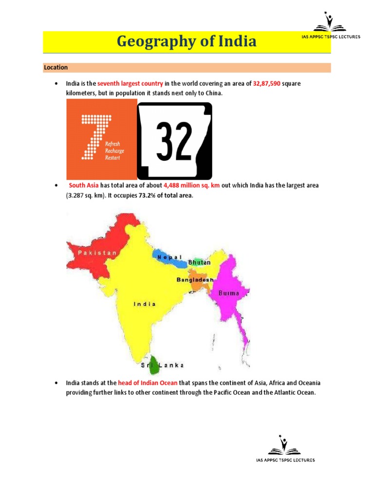 Geography of India | PDF | Himalayas | Soil