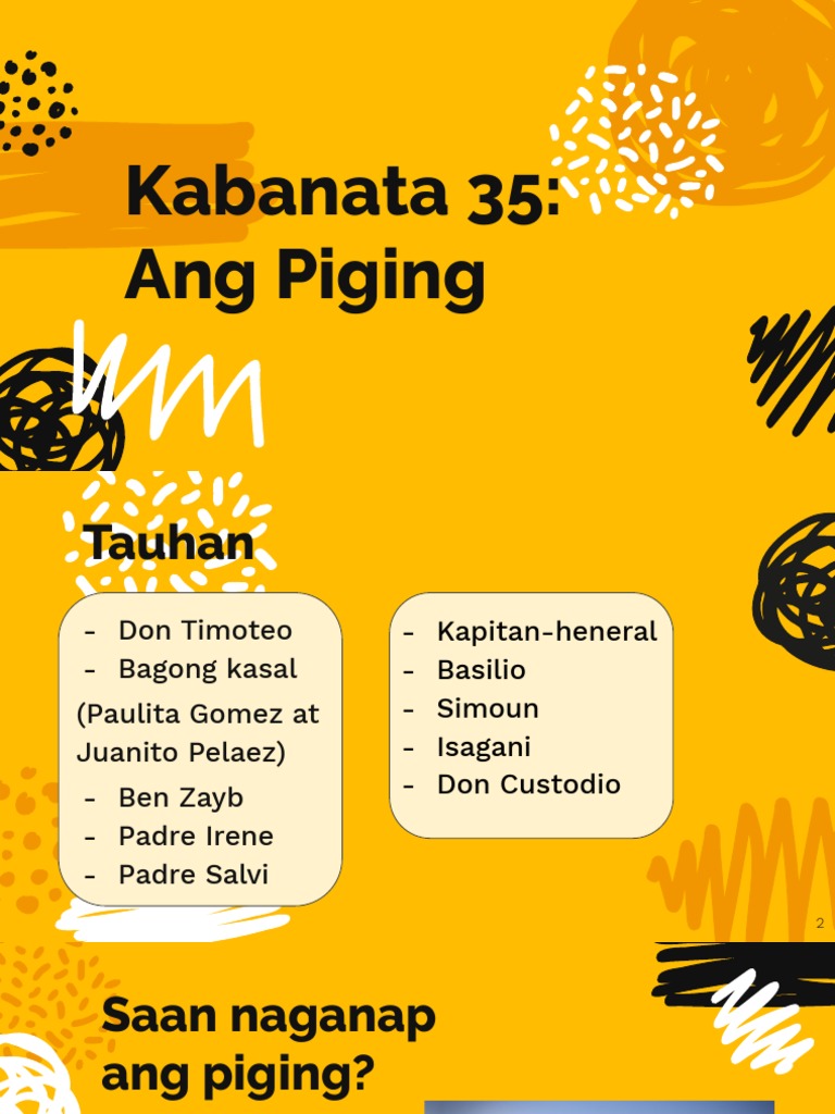 Kabanata 35 (El Fili) | PDF