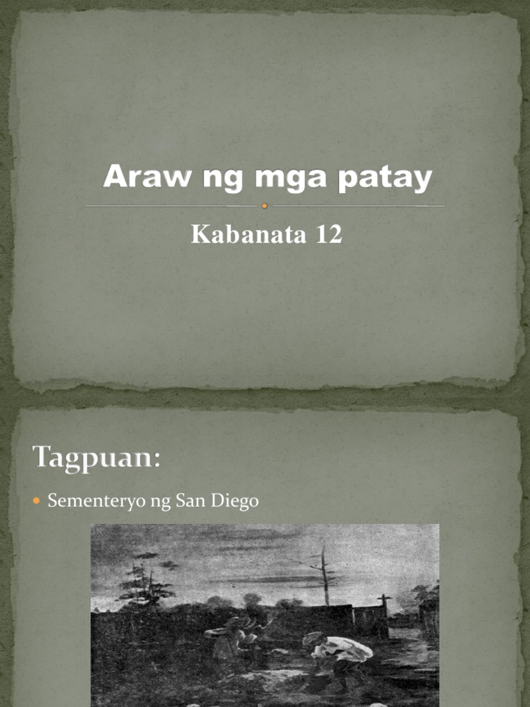 Araw NG Mga Patay - PPTX 2 | PDF
