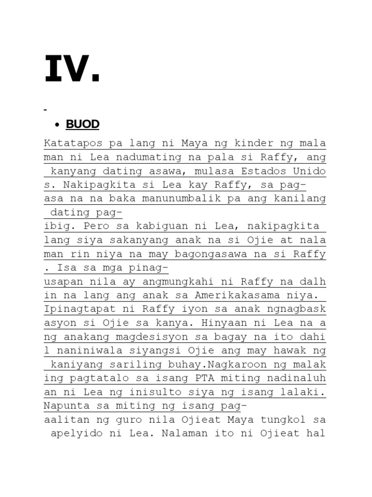 Bata Bata Pano Ka Ginawa | PDF