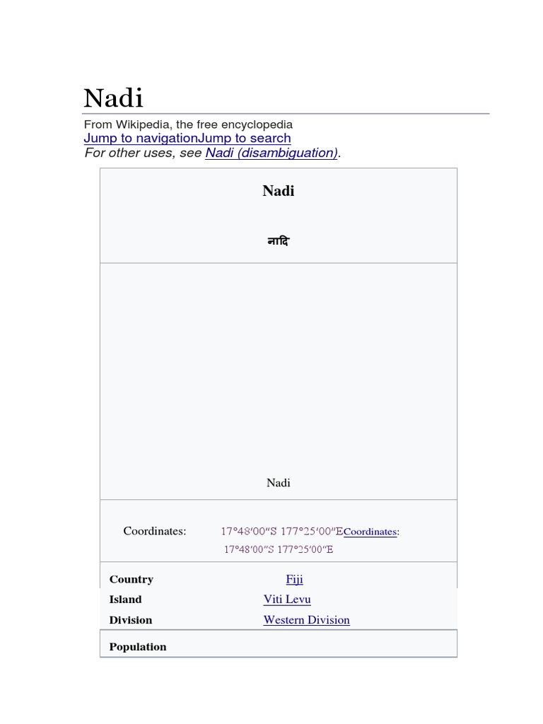 Nadi | PDF | Business
