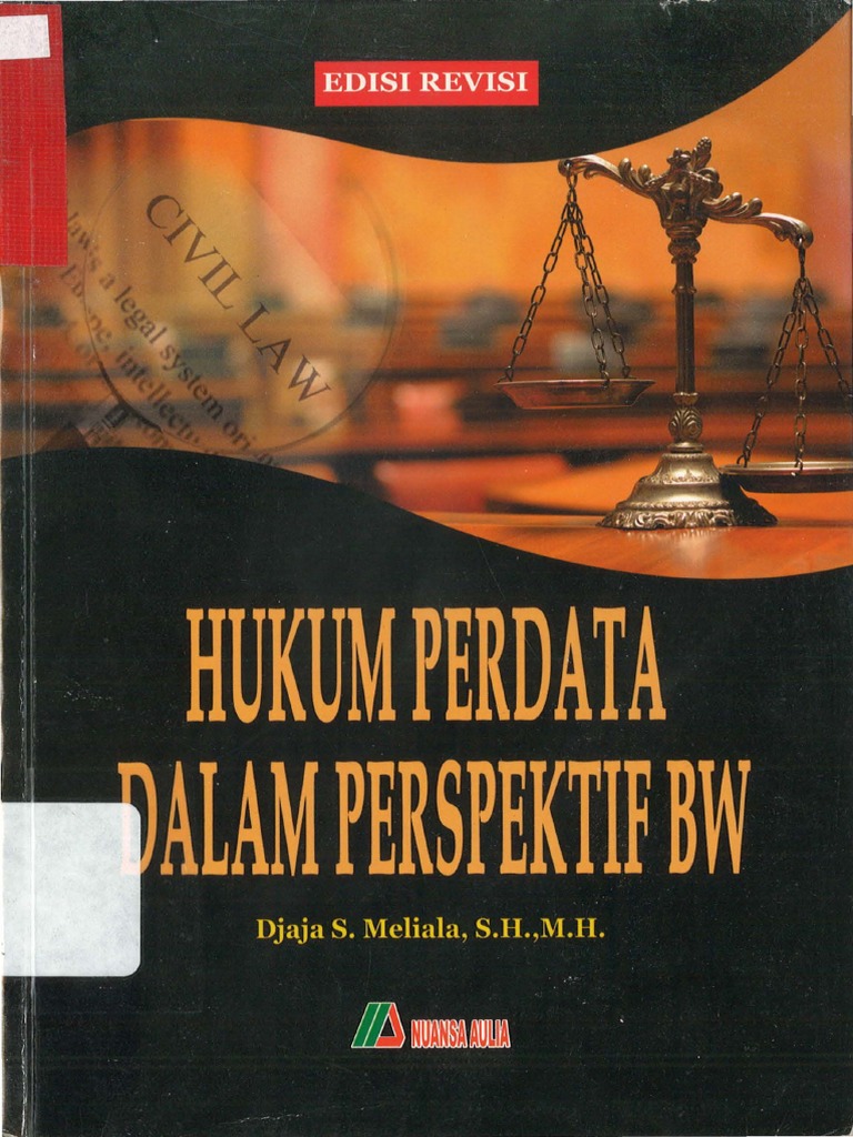 Hukum Perdata Dalam Perspektif BW | PDF