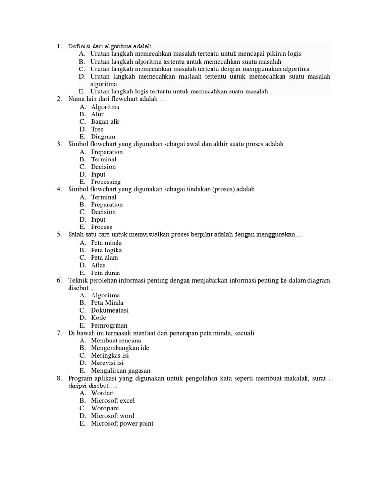 Soal Produktif TKJ | PDF | Komputer