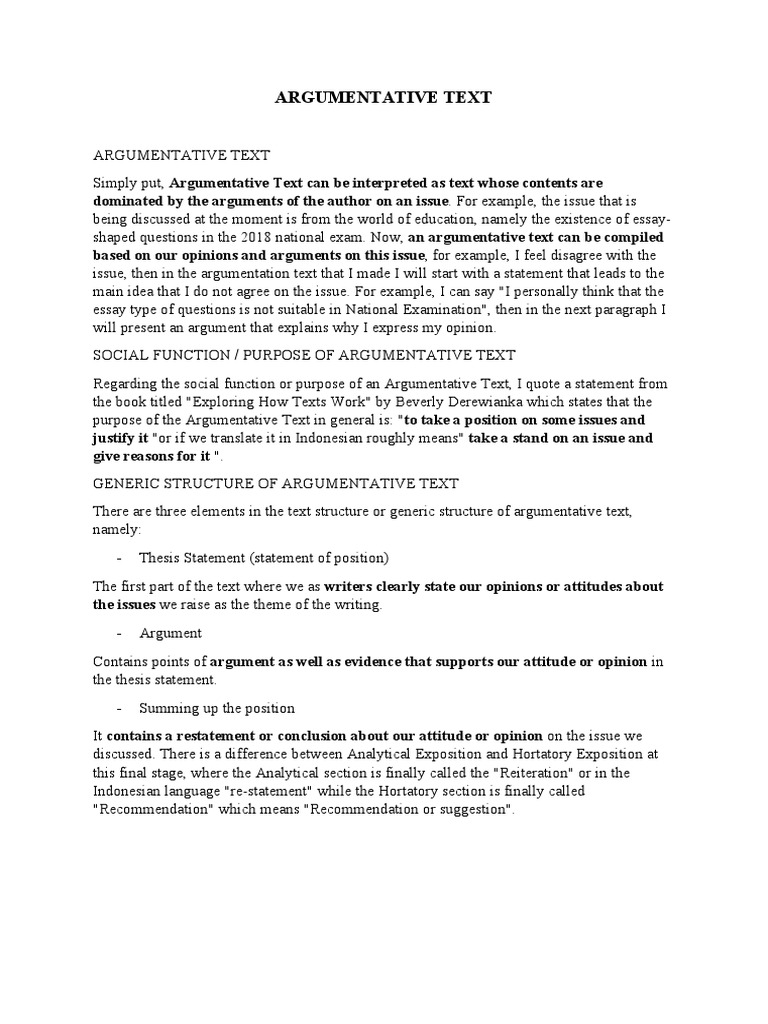 Understanding Argumentative Texts | PDF | Rain | Evaporation