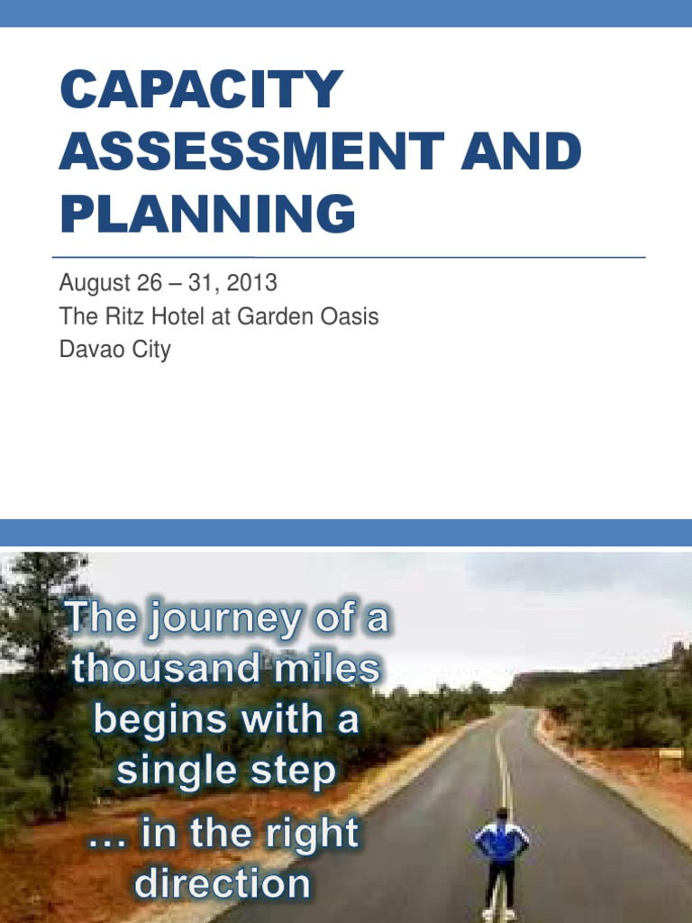 5 - CapDev Agenda | Download Free PDF | Capacity Building | Goal