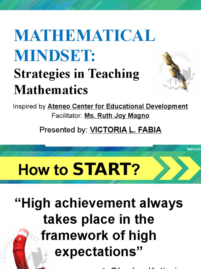 Teaching Strategies for Math Mindset | PDF | Area | Rectangle