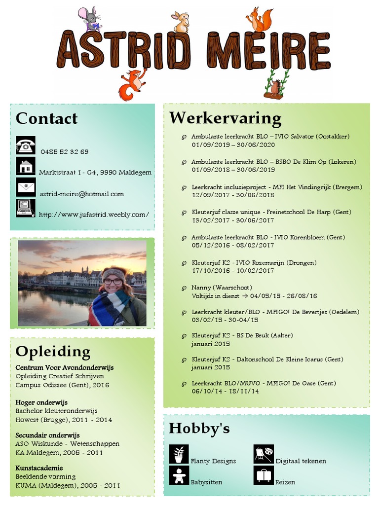 CV Astrid Meire | PDF