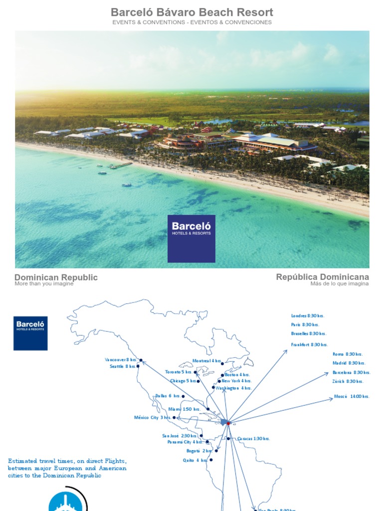Barceló Bávaro Beach Resort - Convenciones y Eventos | PDF | Dominican ...
