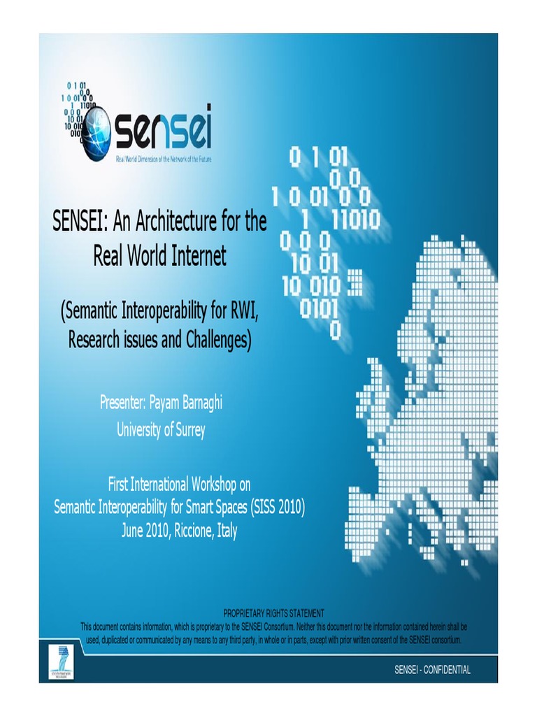 SENSEI Project: Real World Internet Integration | PDF | Semantic Web ...
