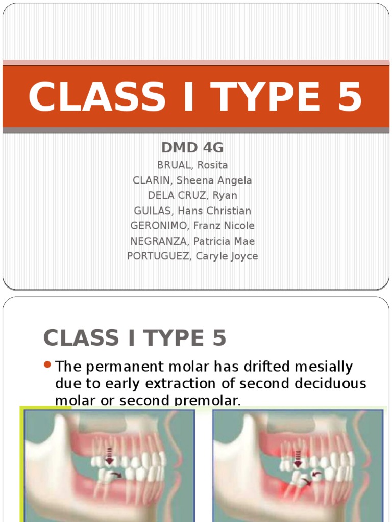 CLASS-I-TYPE-5 Fill Up | PDF | Mouth | Dentistry