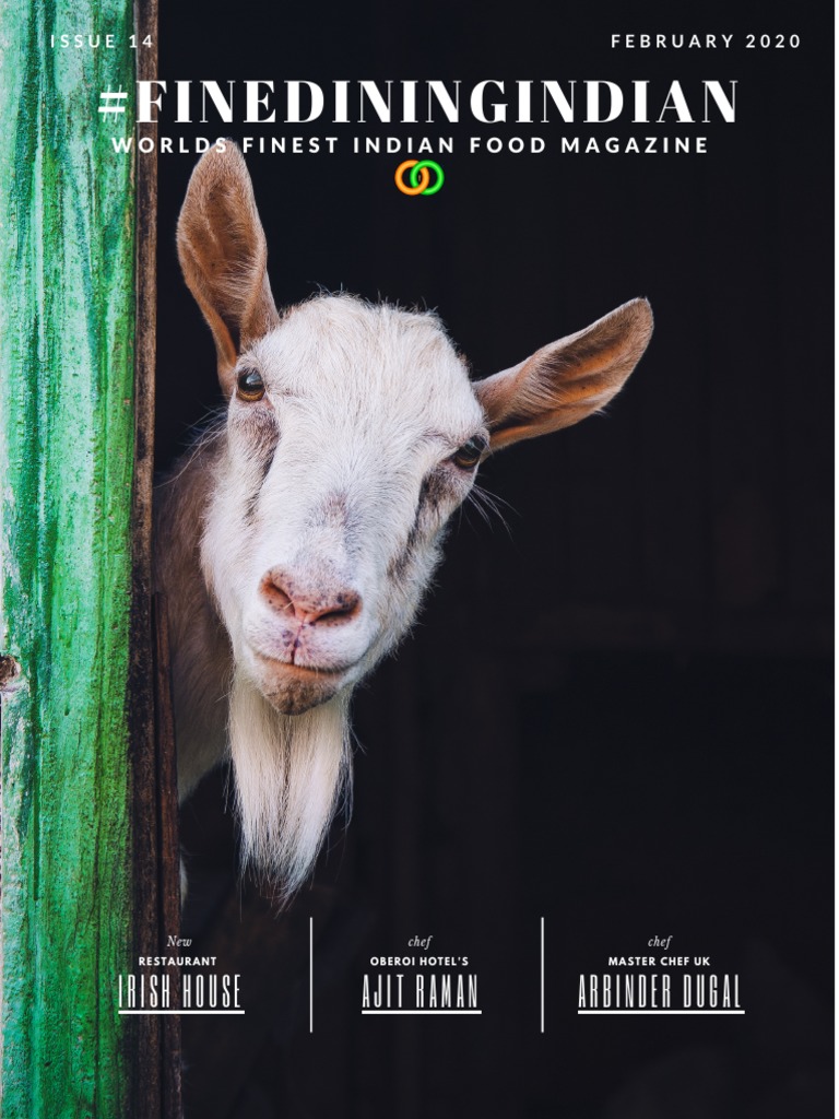 Fine Dining Indian Food Magazine - February 2020 Issue 14 | PDF | Menu ...