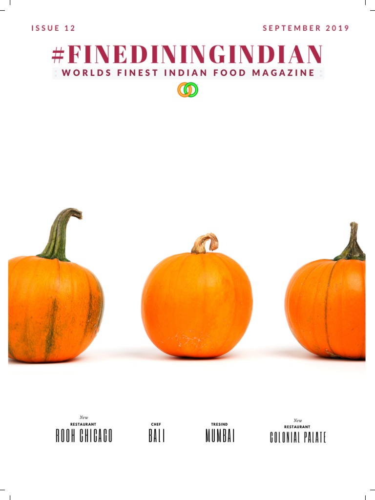 Fine Dining Indian Food Magazine - September 2019 Issue 11 | PDF ...