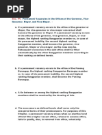 Lesson 3 Local Elective Officials | PDF | Government
