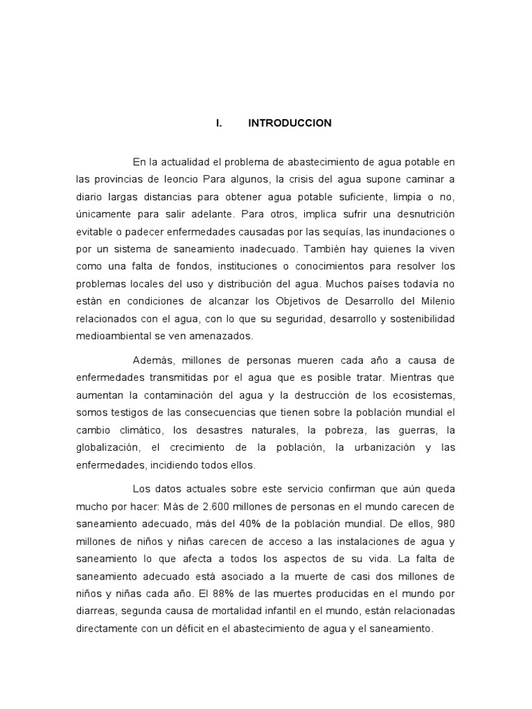 Tercer Avanze Meca | PDF | Agua potable | Reservorio