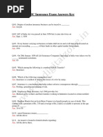 Rap Exam 100 Questions With Answers (CSC Insurance) - 6 | PDF ...