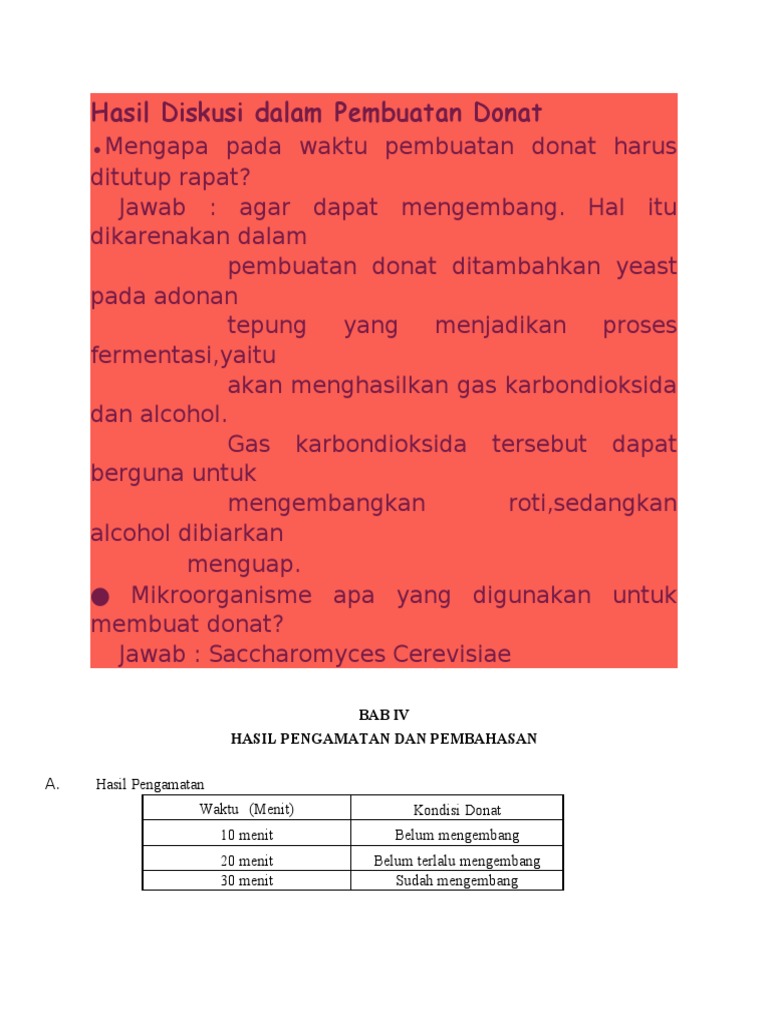 Donat Ubi | PDF