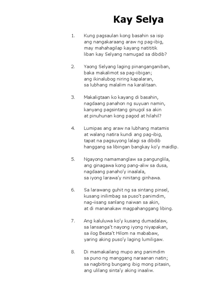 399 Saknong NG Florante at Laura | PDF 399 Saknong NG Florante at Laura | PDF