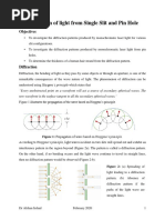 Physics Class 12 Project | PDF | Diffraction | Electrodynamics