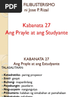 El Filibusterismo Kabanata 27 | PDF