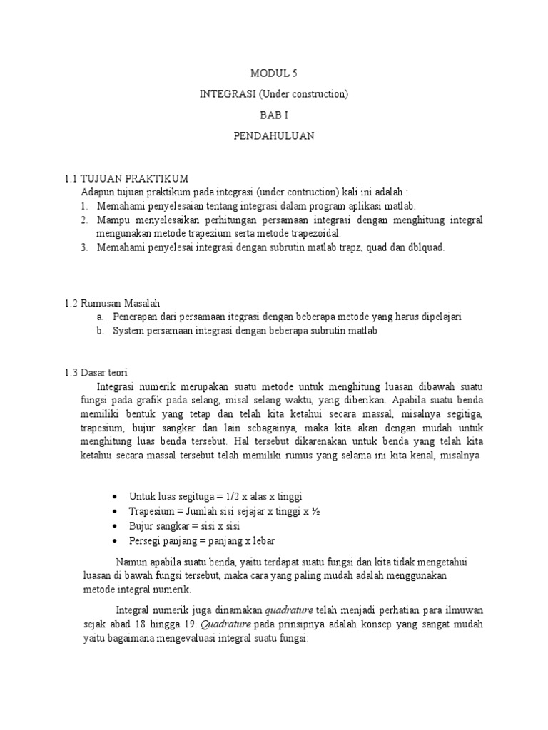 Modul 5 | PDF | Metode & Bahan Ajar