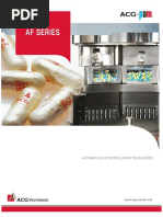 PAM's Automatic Capsule Filling Machine AF-90T For Tamping, Dosating or ...