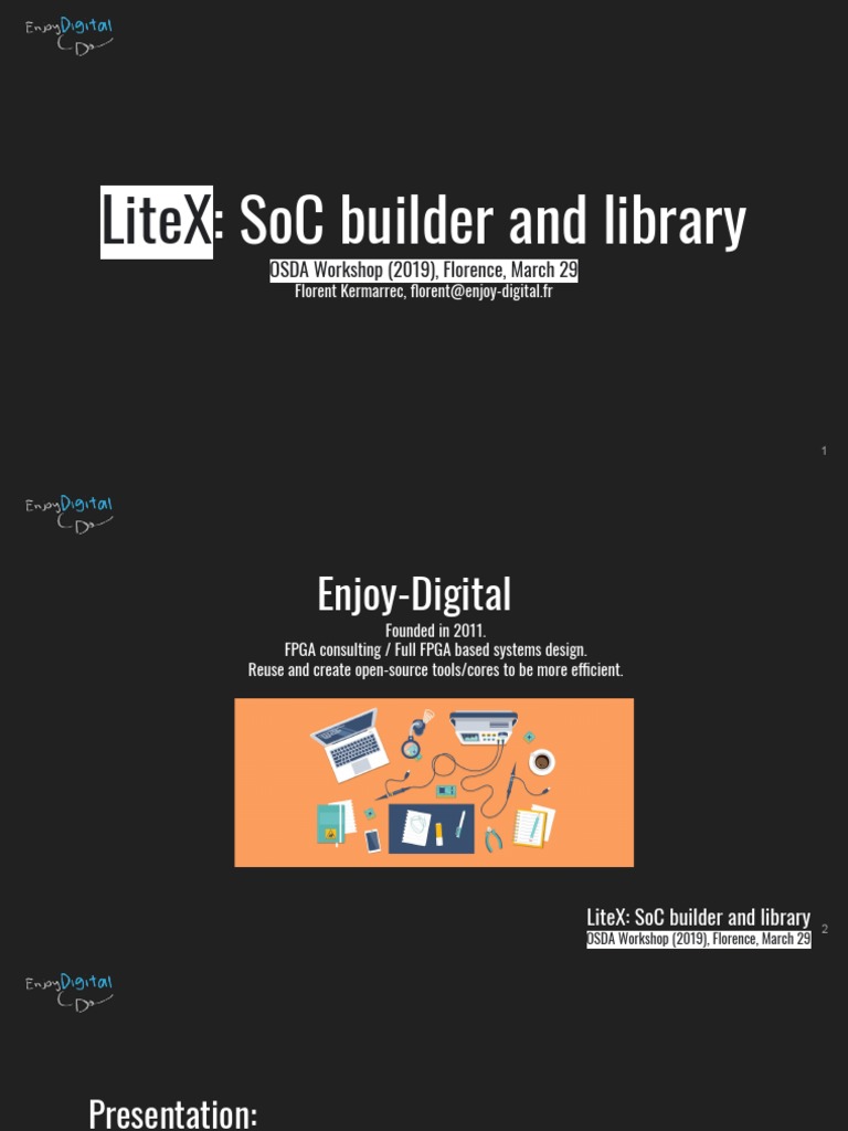 Litex | PDF | Hardware Description Language | System On A Chip