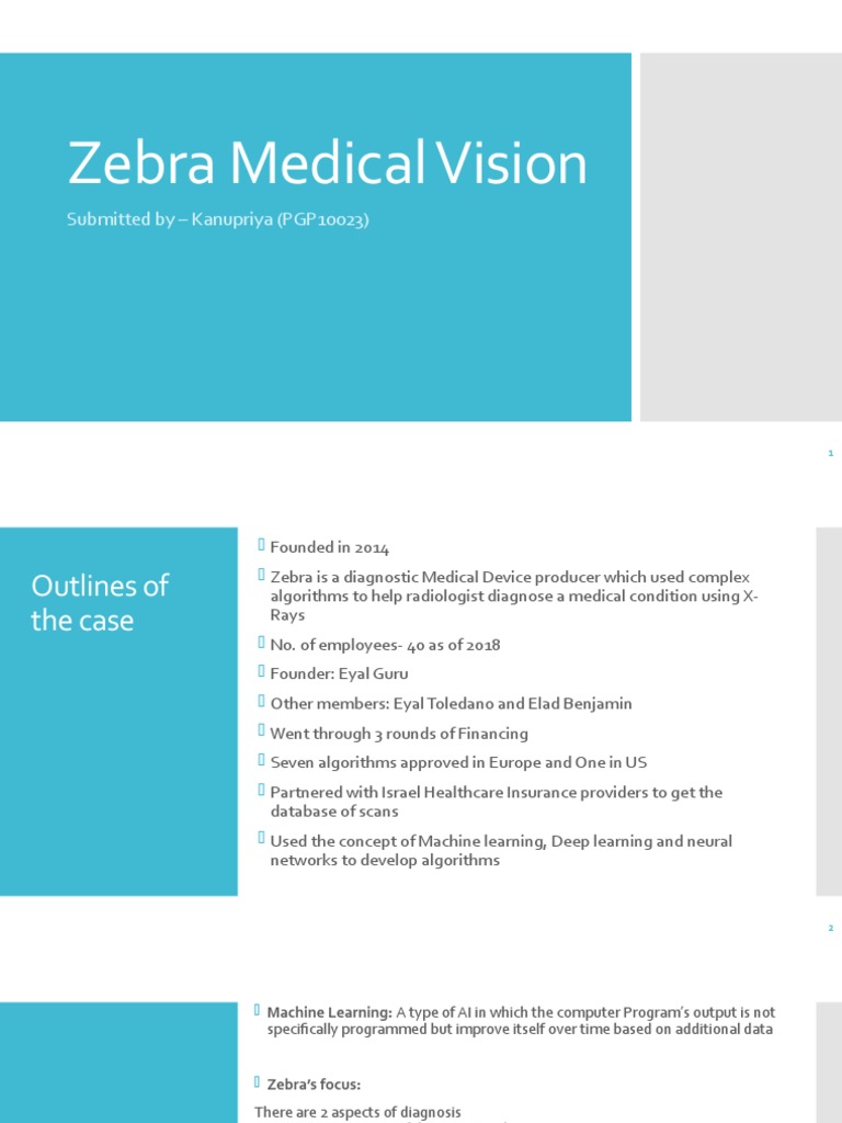 Zebra Medical Vision | PDF | Radiology | Machine Learning