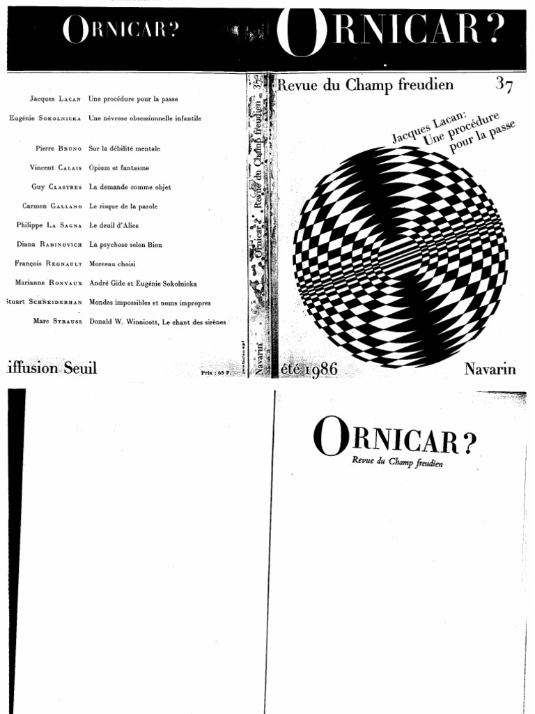 37 Ornicar | PDF