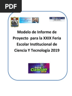 EUREKA 2022 - Cómo Hacer El Informe Del Proyecto de Investigación | PDF ...