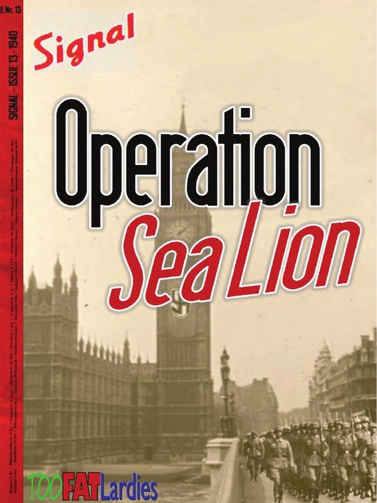 I Aint Been Shot Mum! - Operation Sealion | PDF | Cruiser | Kriegsmarine
