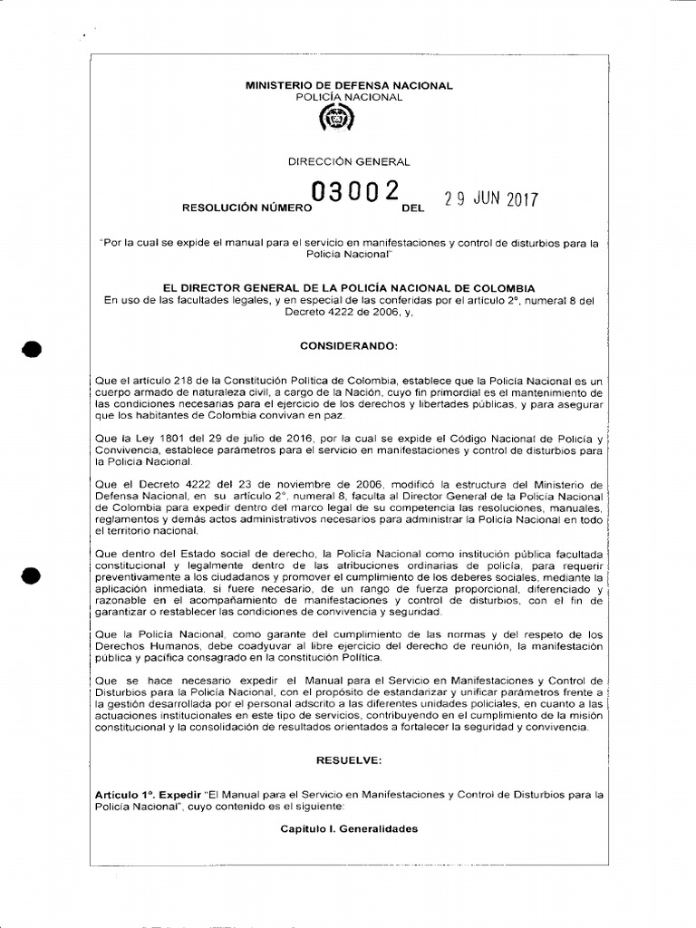 Resolucion 03002 1 PDF | PDF