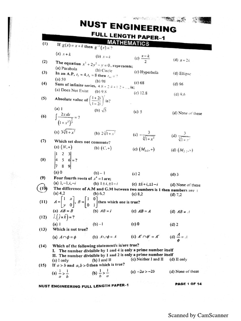 Engineering Math Problems | PDF
