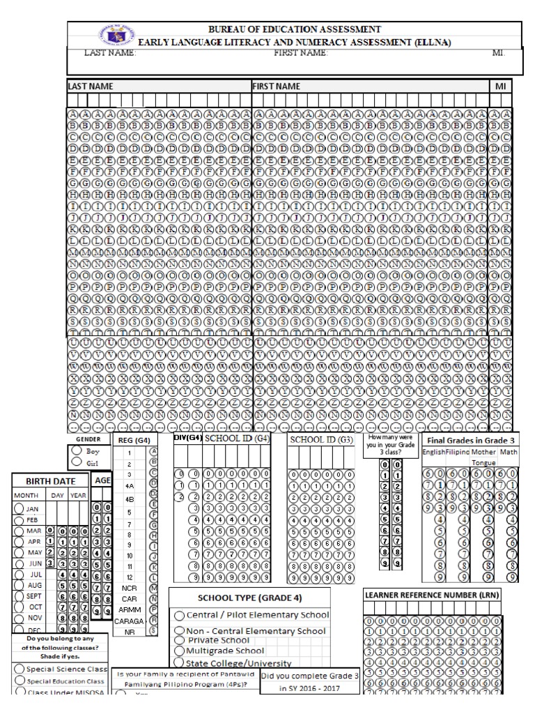 Ellna Name Grid | PDF | Language Arts & Discipline