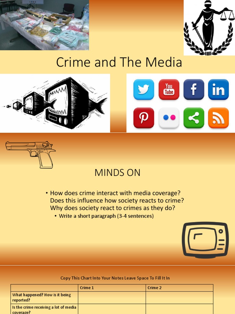 Crime and The Media Lesson | PDF | Media Bias | Mass Media