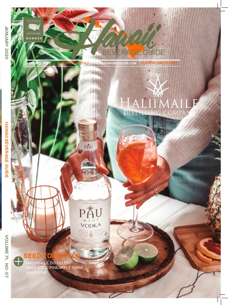 2020-01 Hawaii Beverage Guide Digital Edition | PDF | Gin | Whisky