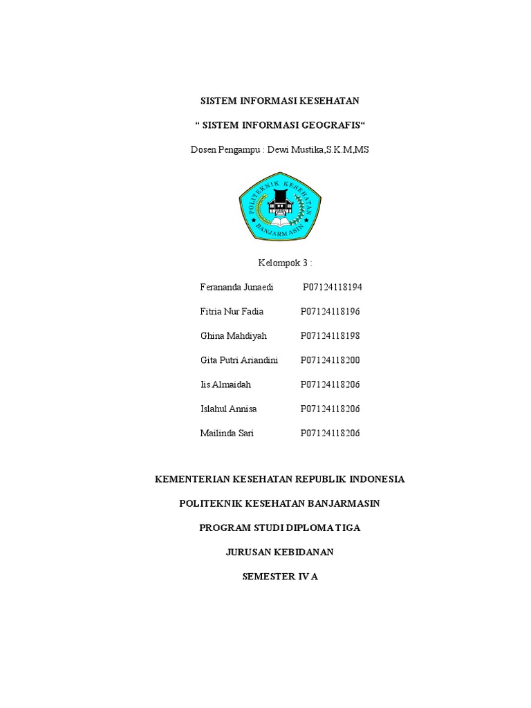 Fungsi Data Atribut dalam SIG | PDF