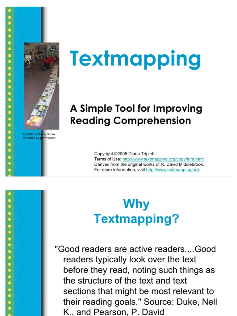 Text Mapping Power Point Presentation | PDF | Reading Comprehension ...