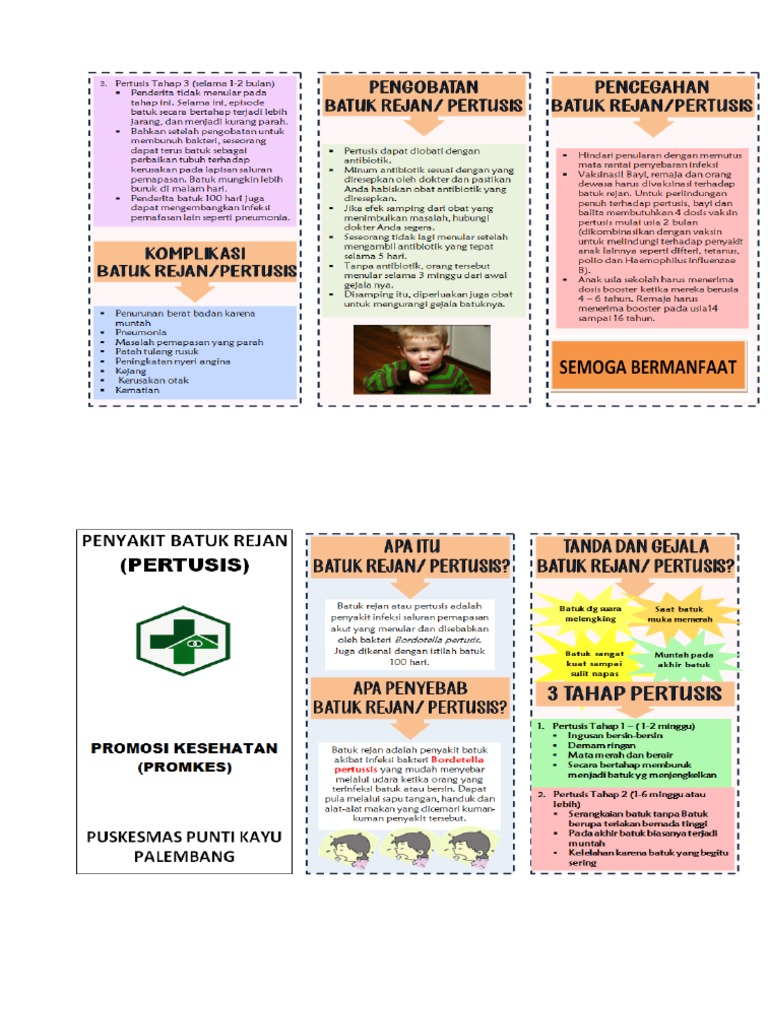 Leaflet Pertusis | PDF