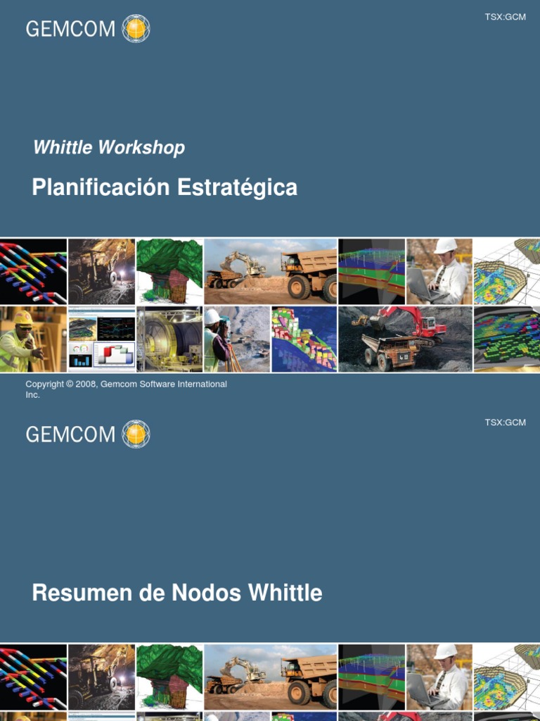 03 - Resumen de Nodos Whittle - Block Model Slope Set - Rev0 | PDF ...