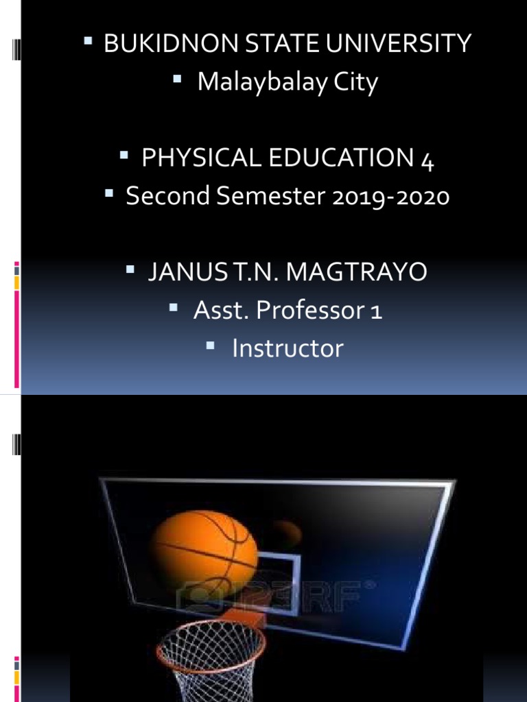 BASKETBALL POWER POINT For Students | PDF | Team Sports | Ball Games