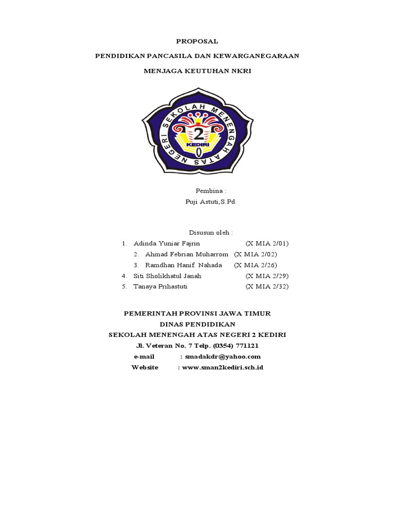 PROPOSAL PPKN | PDF