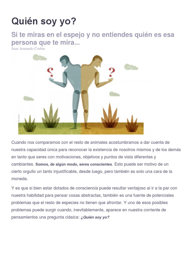 Quién Soy Yo | PDF | Bienestar | Desarrollo personal