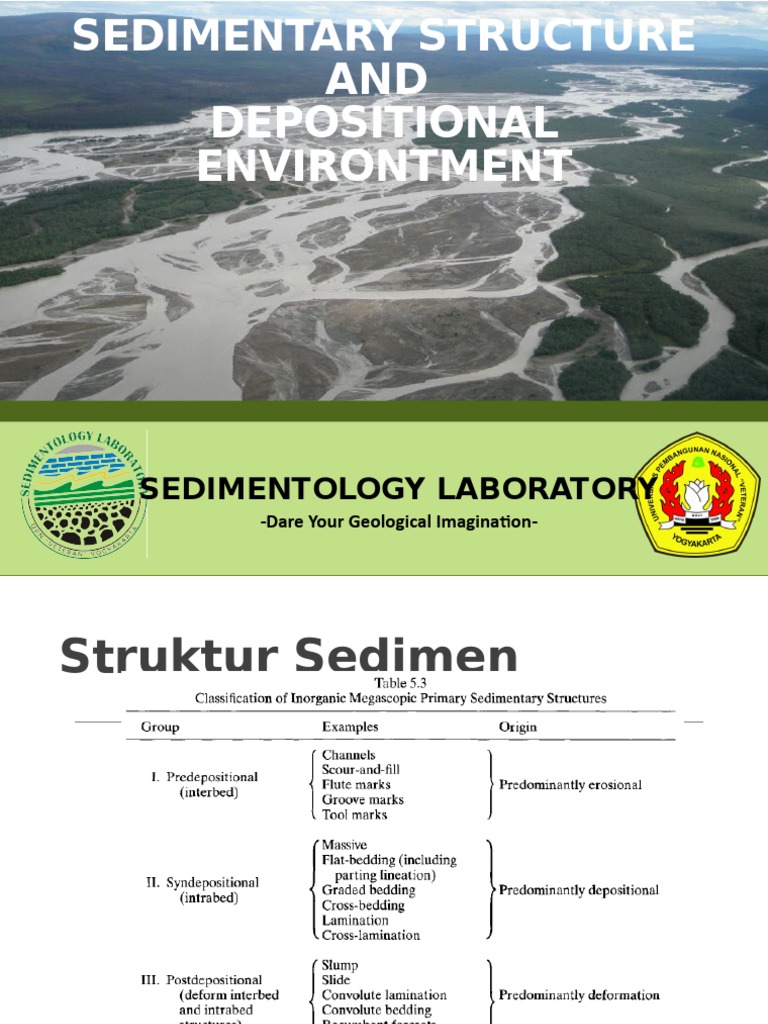 Struktur Sedimen Dan Lingkungan Pengendapan | PDF | River Delta | Hydrology
