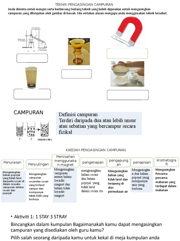 Teknik Pengasingan Campuran | PDF