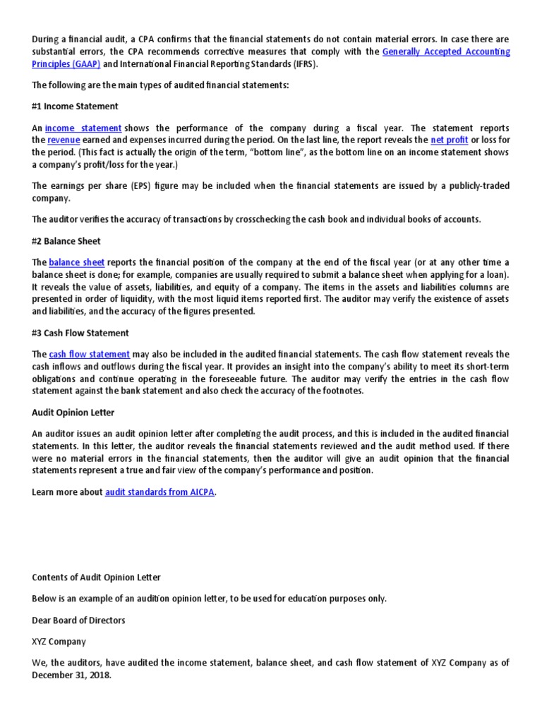 What Is Auditor Independence | Download Free PDF | Financial Audit ...